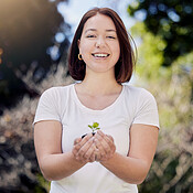 A good samaritan is a green samaritan | Buy Stock Photo on PeopleImages ...