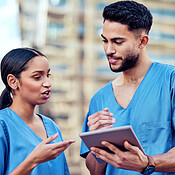 Learning from each other | Buy Stock Photo on PeopleImages, Picture And ...