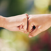 Together we'll conquer anything | Buy Stock Photo on PeopleImages ...
