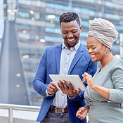 Technology brings us together | Buy Stock Photo on PeopleImages ...