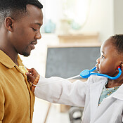 Your chest sounds blocked to me | Buy Stock Photo on PeopleImages ...