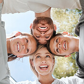 Call us crazy, we're crazy about family! | Buy Stock Photo on ...