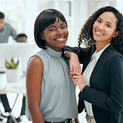 We're taking over the workplace | Buy Stock Photo on PeopleImages ...