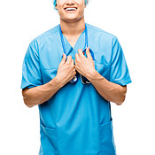 just stepped out of surgery | Buy Stock Photo on PeopleImages, Picture ...