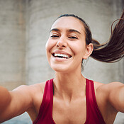 Selfies are still my favourite sport | Buy Stock Photo on PeopleImages ...