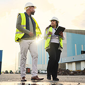 Logistics, black woman and delivery manager at a warehouse for cargo ...