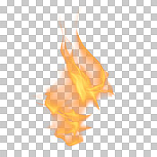 Fire, orange flame and heat on transparent png background inferno or ...