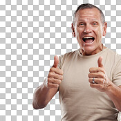 This deserves two thumbs up! | Buy Stock Photo on PeopleImages, Picture ...