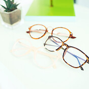 Glasses, vision and choice, optometry and frame with prescription lens ...