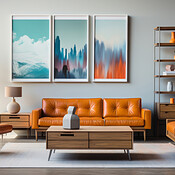 Beautiful spacious lounge. Luxury living. Modern interior design ...