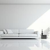 Beautiful spacious lounge. Luxury living. Modern interior design ...