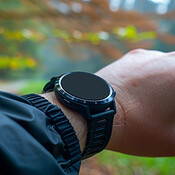 Smartwatch, hand and ai powered technology device for fitness ...