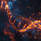 Genetic, DNA and experimental research. Studying genetic traits and DNA ...