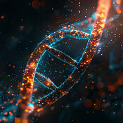 Genetic, DNA and experimental research. Studying genetic traits and DNA ...