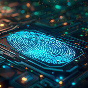 Biometric, technology and data in system with fingerprint for ...