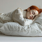 Victorian, woman sleeping and studio with gothic, fantasy and fairytale ...