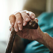 Keeping my third leg close by | Buy Stock Photo on PeopleImages ...