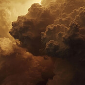 Sky, clouds and outdoor environment for storm or background texture for ...