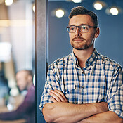 He's an ideas man | Buy Stock Photo on PeopleImages, Picture And ...