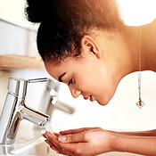 Healthy skin is a daily commitment | Buy Stock Photo on PeopleImages ...