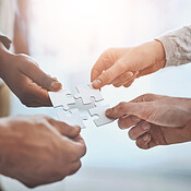 Putting their vision together | Buy Stock Photo on PeopleImages ...