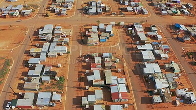 A long history lies behind the townships of South Africa | Buy Stock ...