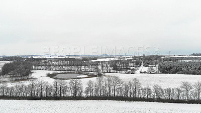 Danish winter landscape | Buy Stock Photo on PeopleImages, Picture And ...