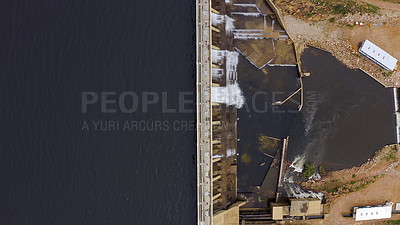 As full as a dam should be | Buy Stock Photo on PeopleImages, Picture ...
