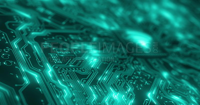 Technology, big data server and fintech coding cybersecurity, digital ...