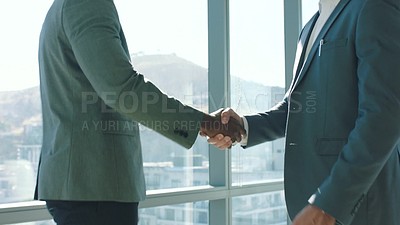Diversity business people handshake for promotion, b2b contract deal or ...