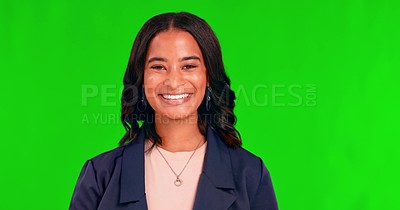 Green screen, face of woman scientist and thumbs up to success, support ...