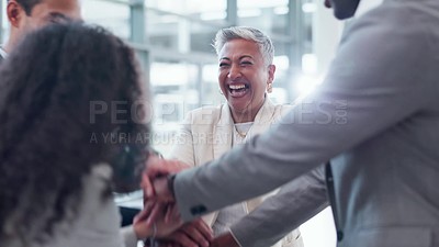 Paperwork, top view or happy business people throw paper in air in ...