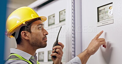 Man, construction and radio communication, maintenance and upgrade in ...