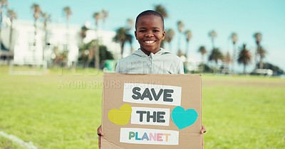 Child, face and protest poster for eco friendly, sustainability and ...