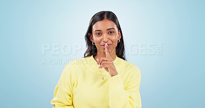 Wave, greeting and woman face with a smile and communication in a ...