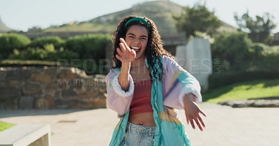 Women, dancing together and friends as gen z, energetic and dancer ...